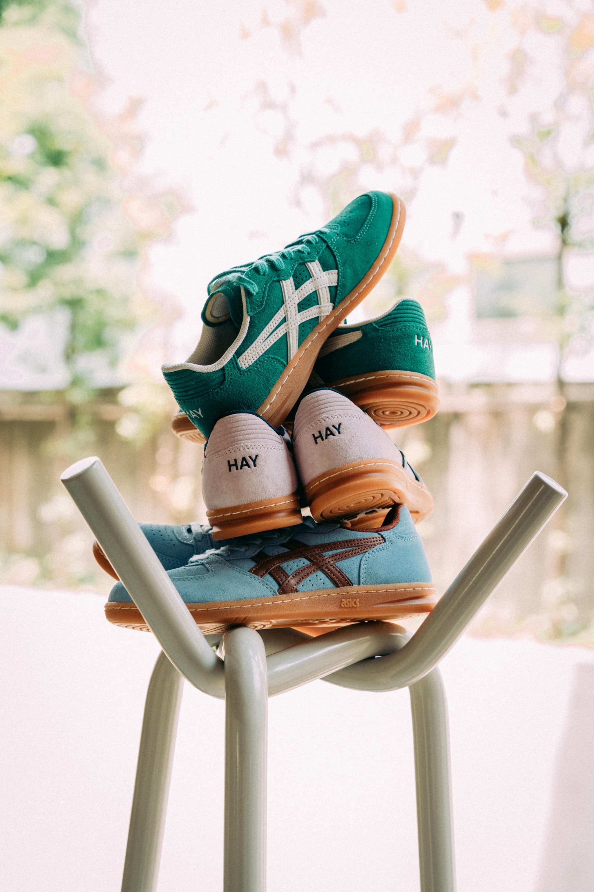 ASICS SKYHAND OG "HAY" Special Shooting at JOURNAL STANDARD FURNITURE ...